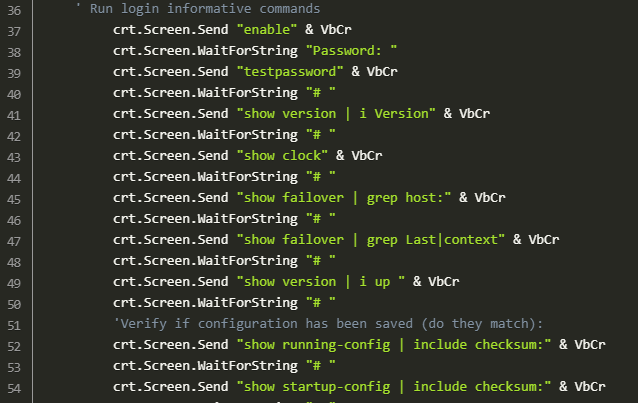 Code Block Securecrt Logon Scripts Cisco Asa Clarisyte